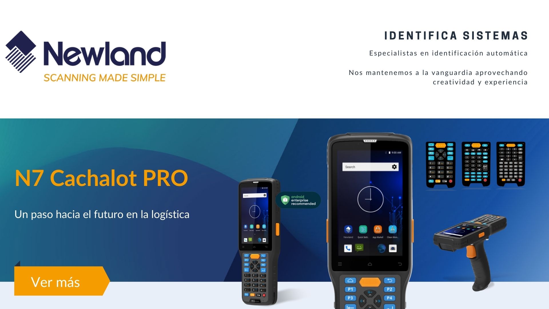 PDA Newland NFT10 Pilot Pro pantalla táctil robusta de 5.7 ” 2D CMOS ...